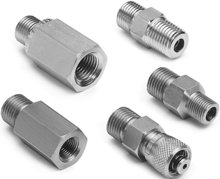 Ralston QTHA-KIT0-SS 5-Piece NPT & Tube Fittings Kit (Stainless Steel ...