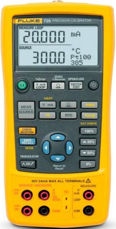 Fluke 726 Precision Multifunction Process Calibrator - Transtek